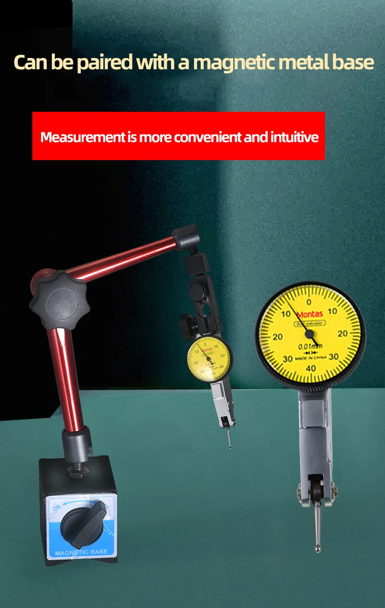 Dial Indicator Magnetic Base Cnc Machining Part Adjustable Universal ...