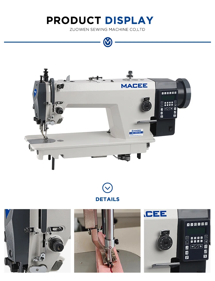 MC 0303D3 - Heavy Duty Lockstitch Sewing Machine for Industrial Use