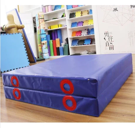 Two Folds Landing Mats 1.5m*3m*10cm Acrobatic Gymnastics Mat Made Of ...