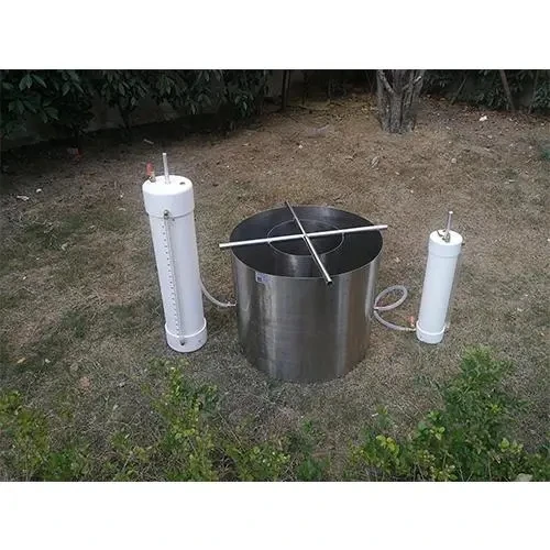 Soil double ring infiltrometer for soil penetration rate| Alibaba.com