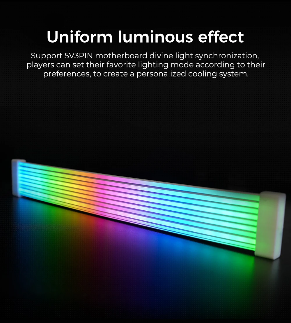 Alseye 5V 3Pin ARGB Sync 8+8Pin PC Cables PC RGB Light Panel Cable ...