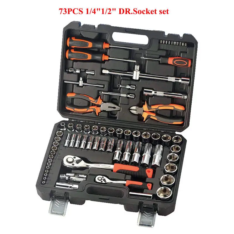 146pc Home & Garage Mechanics Tool Kit Set - Durable Tools