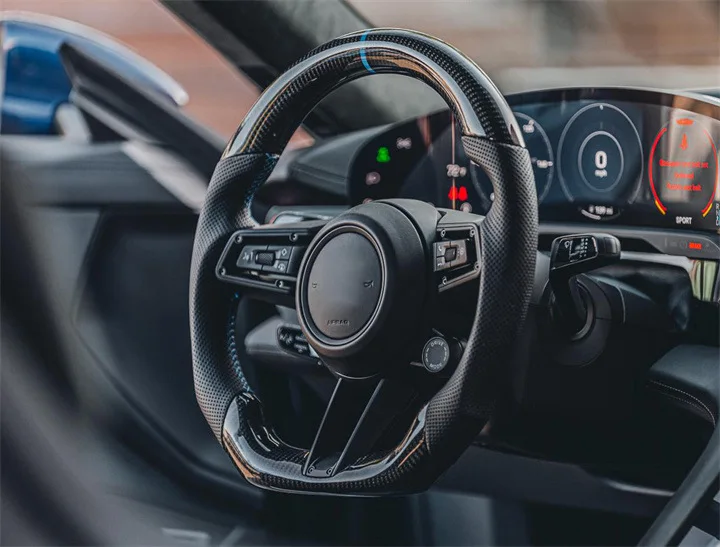 Custom Carbon Fiber Steering Wheel For Porsche Cayenne 911 Panamera 718 ...