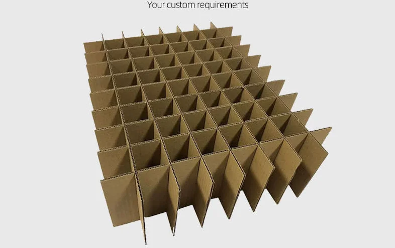 Spot Cross Card Slot Corrugated Cardboard Knife Spacer Box - Custom ...