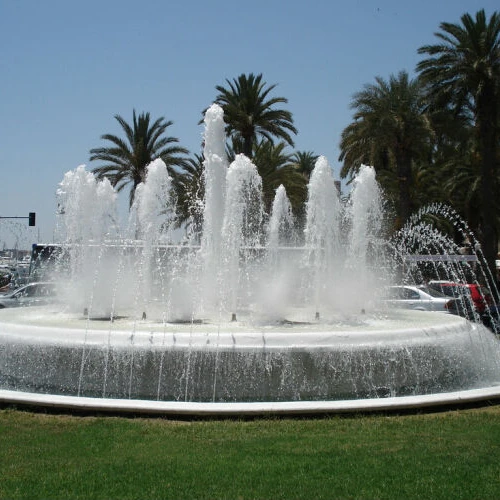 High jumping fountain jet nozzle outdoor dancing music water fountain ...