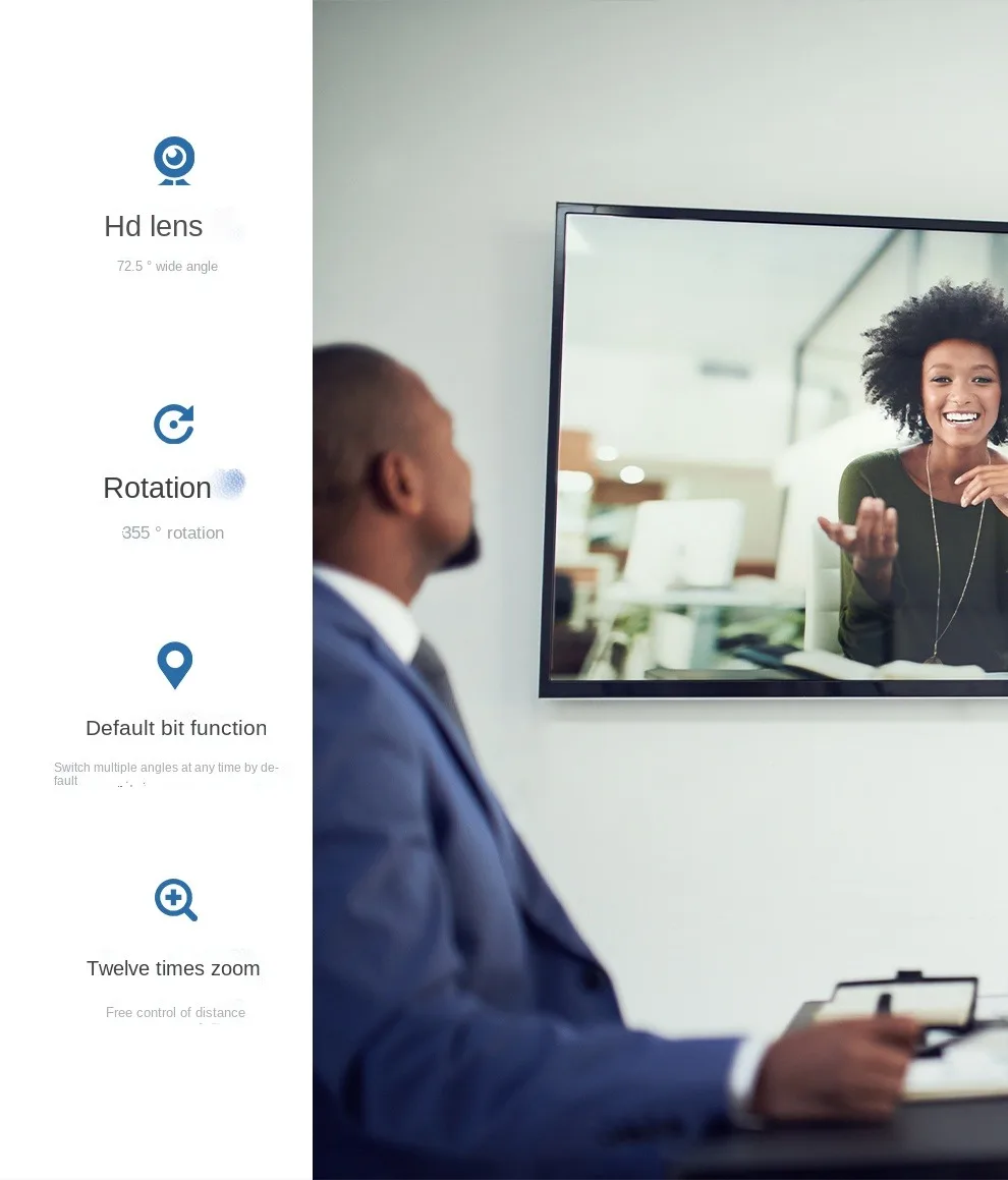 Hot Selling 4K 12x Optical Zoom USB3.0 H DMI Conference PTZ Camera Ptz ...