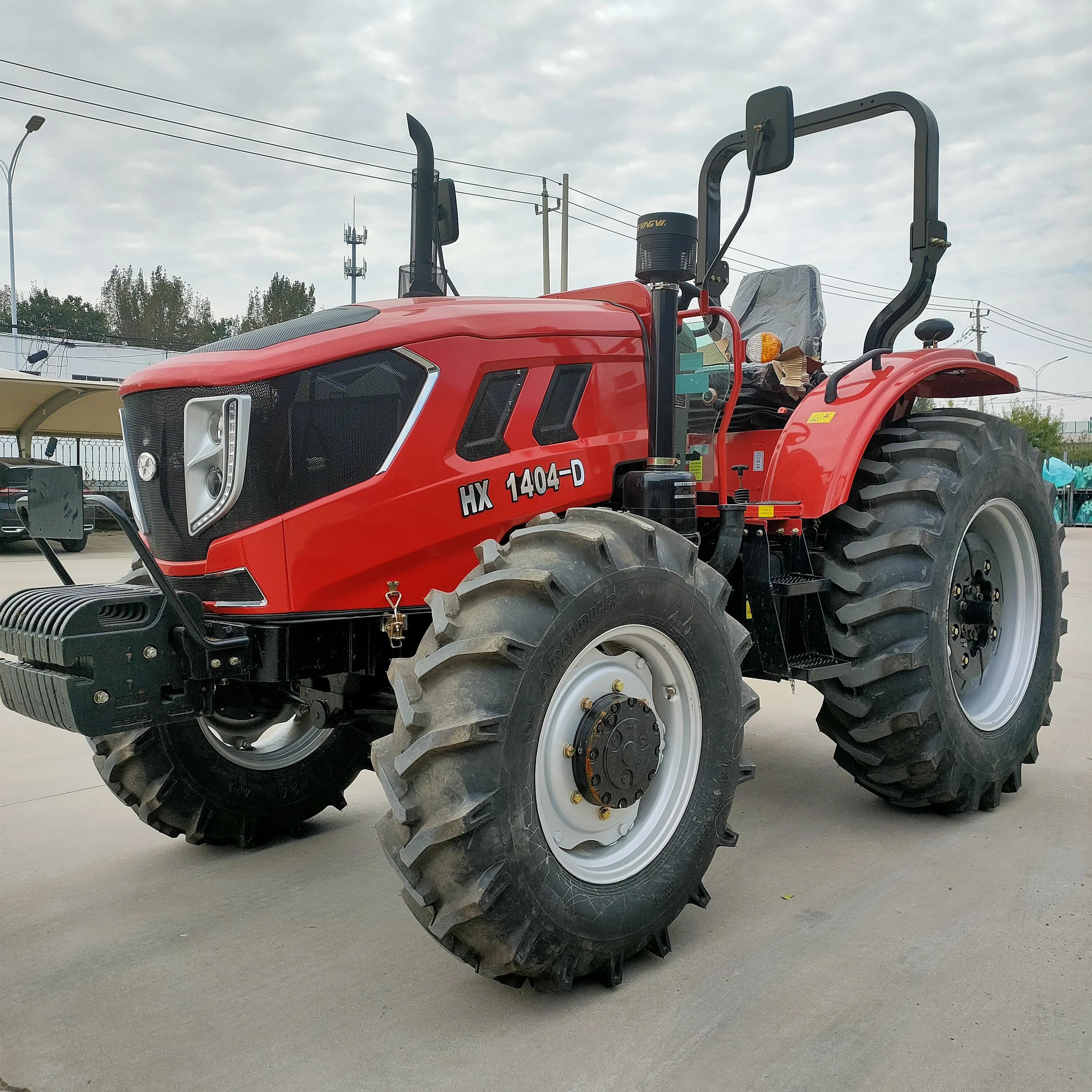 HB504 Tractor - Versatile 50hp Farm Machine with Loader
