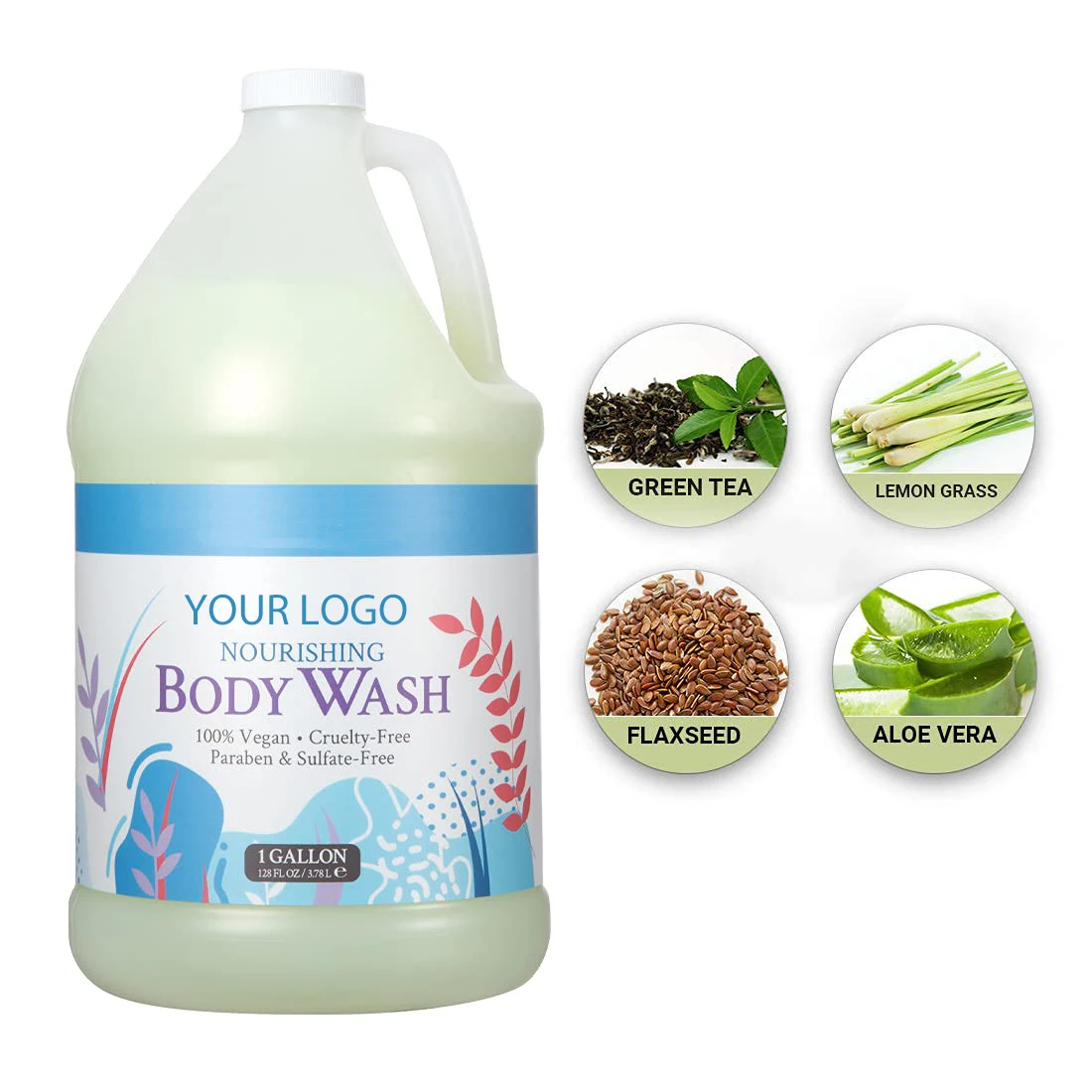 1 Gallon Nourishing Body Wash - Vegan & Cruelty-free