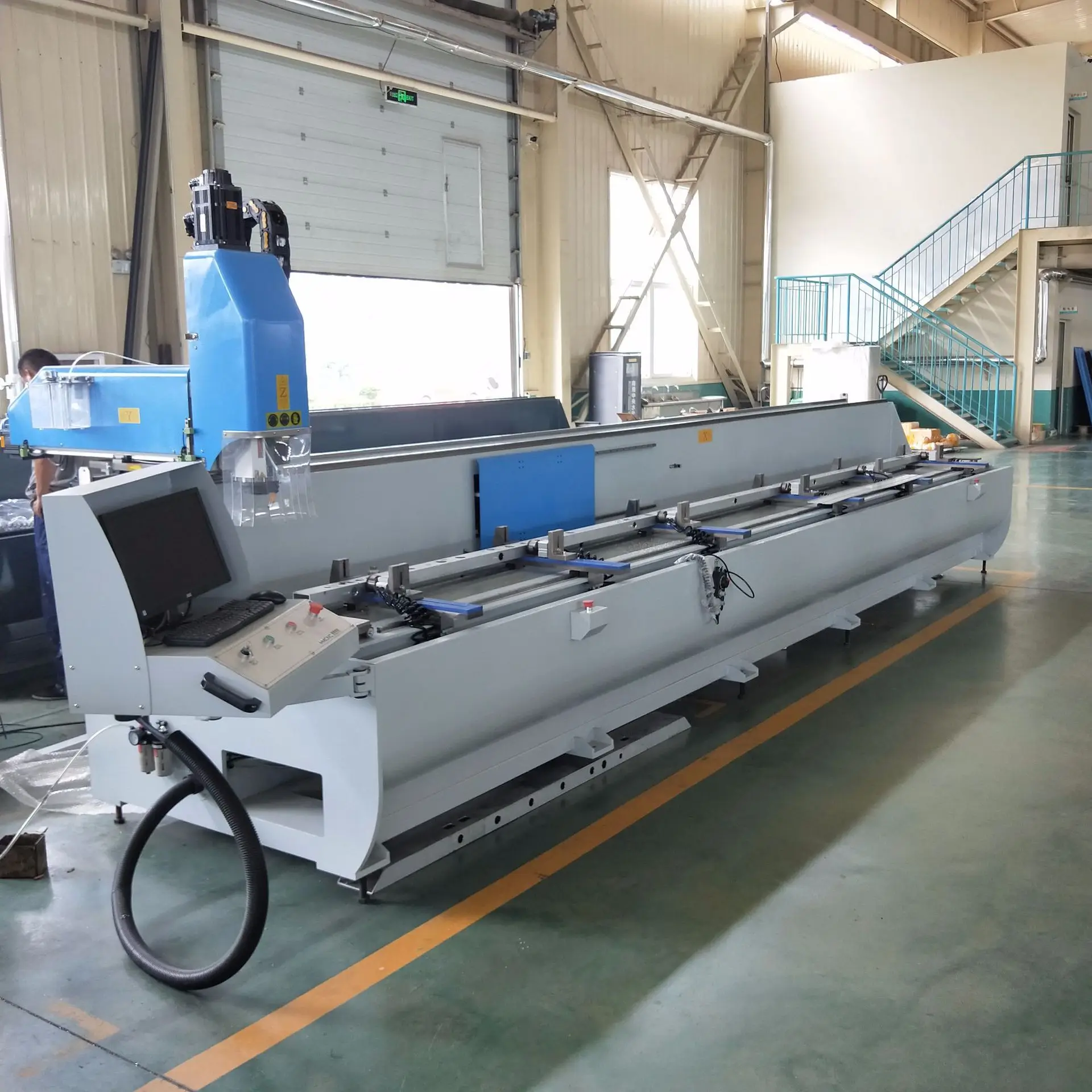 3 Axis Aluminium Profile Processing Center - CNC Drilling Machine