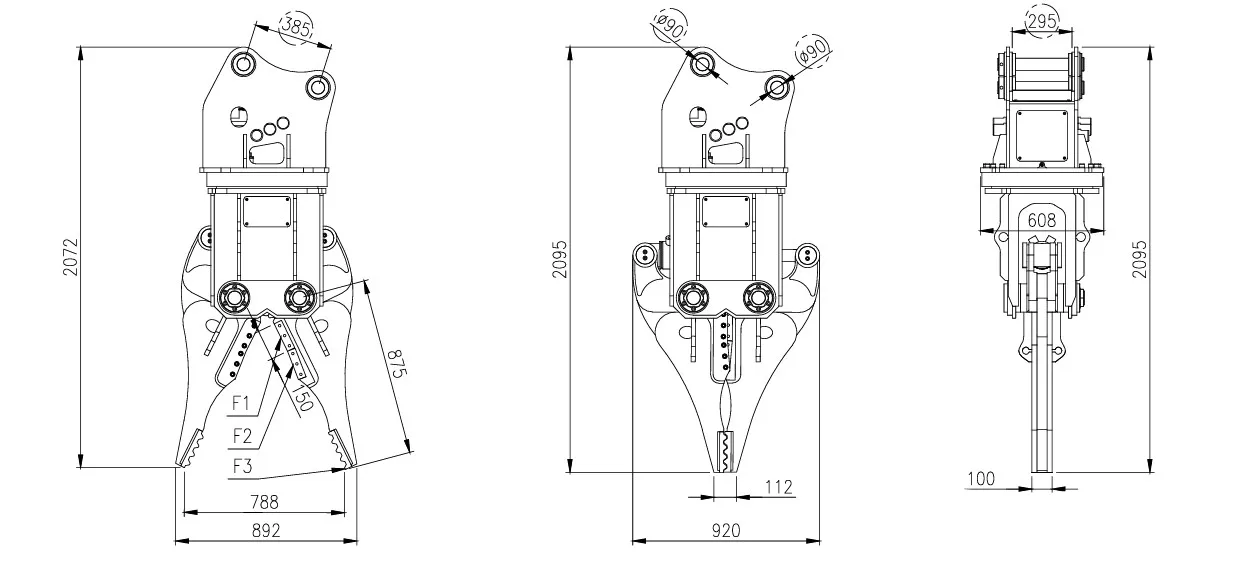 Car Recycling Yard Old Car Shearing Machine 15 16 18 20 22 24 25 26 27 ...