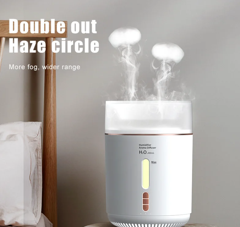 Homefish 2022 New Jellyfish Elf Humidifier H20 Circle Ring Smoke Shape ...