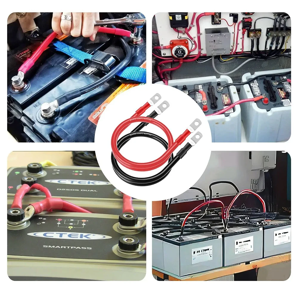 High Current Stud 10mm Terminal Smart Battery Inverter Solar Auto ...