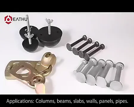 Prefabrication Construction Lifting Accessories Spherical Head Anchor ...