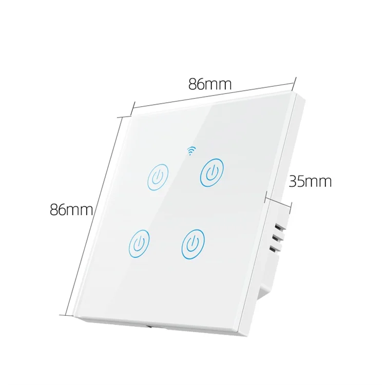 Wifi Wall Touch Switch Smart Light Switch Wifi Smart Switches Work With ... Wifi Wall Touch Switch Smart Light Switch Wifi Smart Switches Work With ...