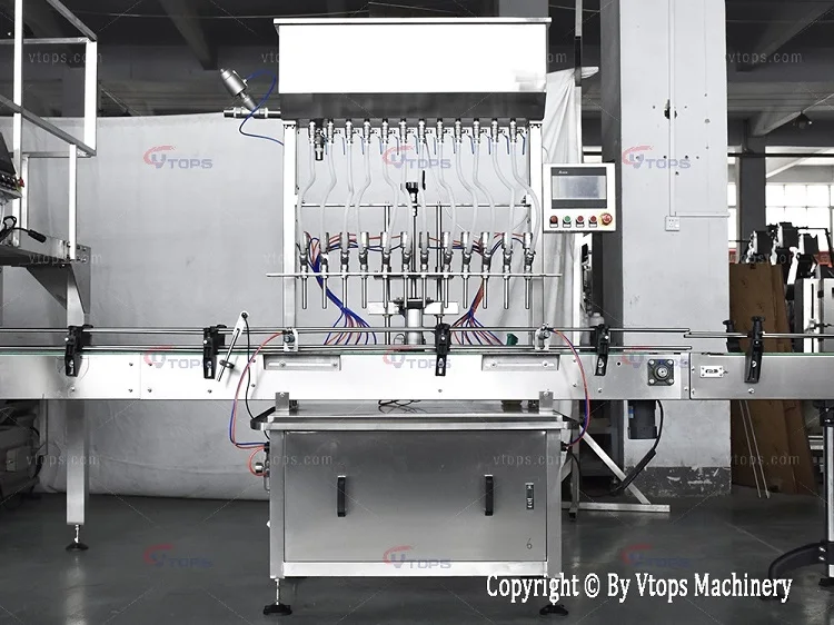 Automatic Pressure Liquor Overflow Liquid Filling Machine