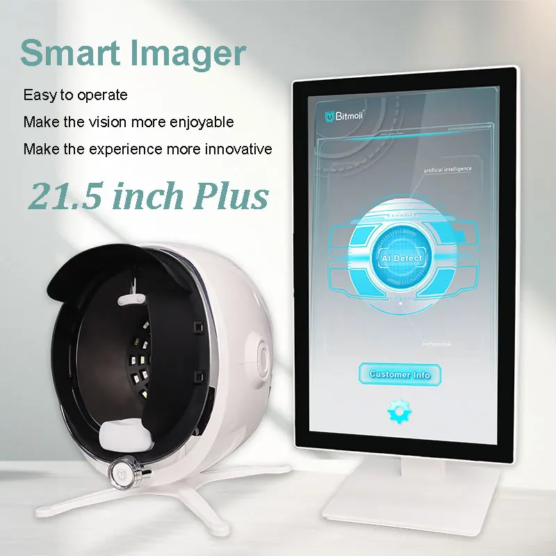 Hot 3d Skin Analyzer Microscope Lens Visia Skin Analysis Machine for ...