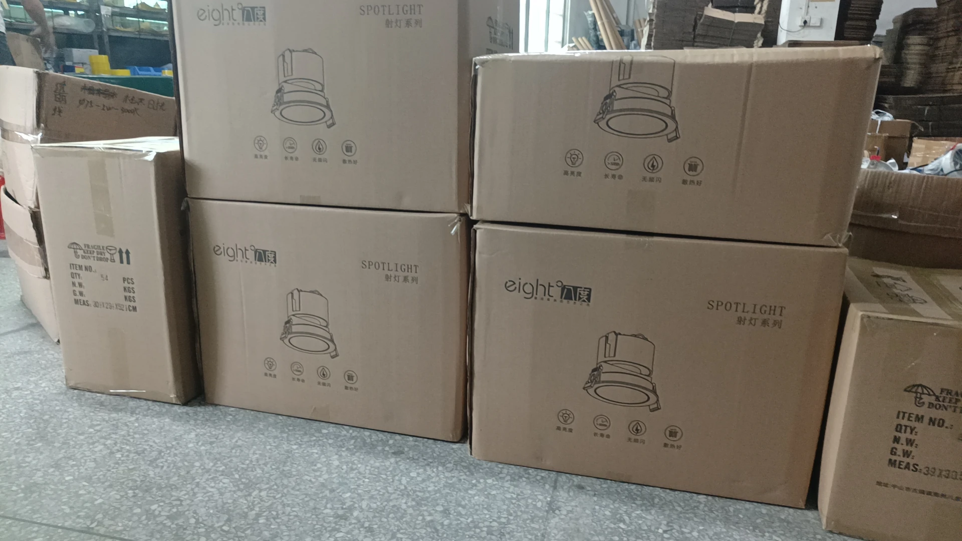 Anti-glare Spotlight Cob Embedded Downlight for Living Room