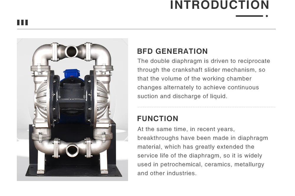 BFD-50P 2'' Stainless Steel Electric Diaphragm Pump_BFD_Electric ...