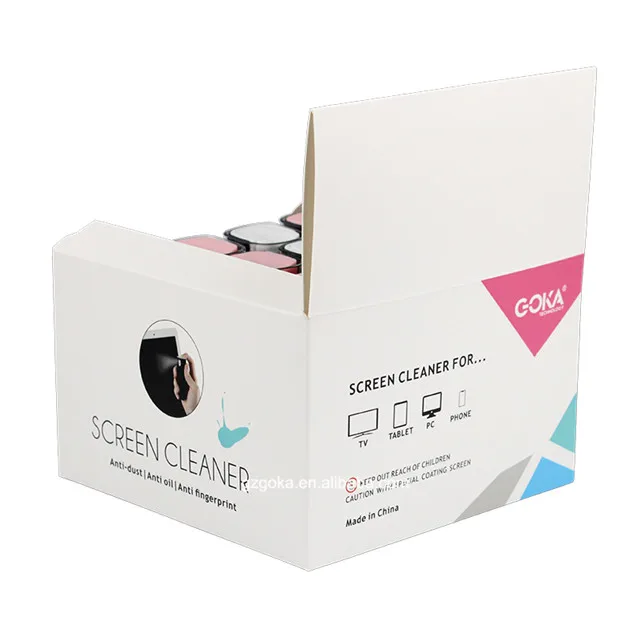 Phone Case&laptop&mobile Phones Screen Spray Cleaners Display Box 16pcs ...