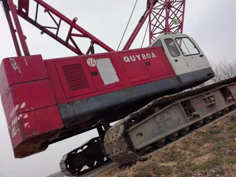 New Hydraulic Boom Mini 35 Ton Crawler Crane QUY35 with Widely Used ...