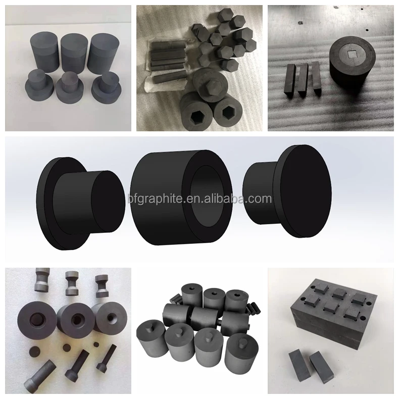 High Strength SPS Graphite Die Sintering Mold for Furnace