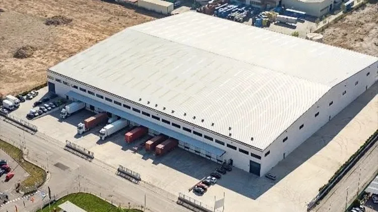 Steel Frame Construction Pole Barn Prefabricated Warehouse Metal ...