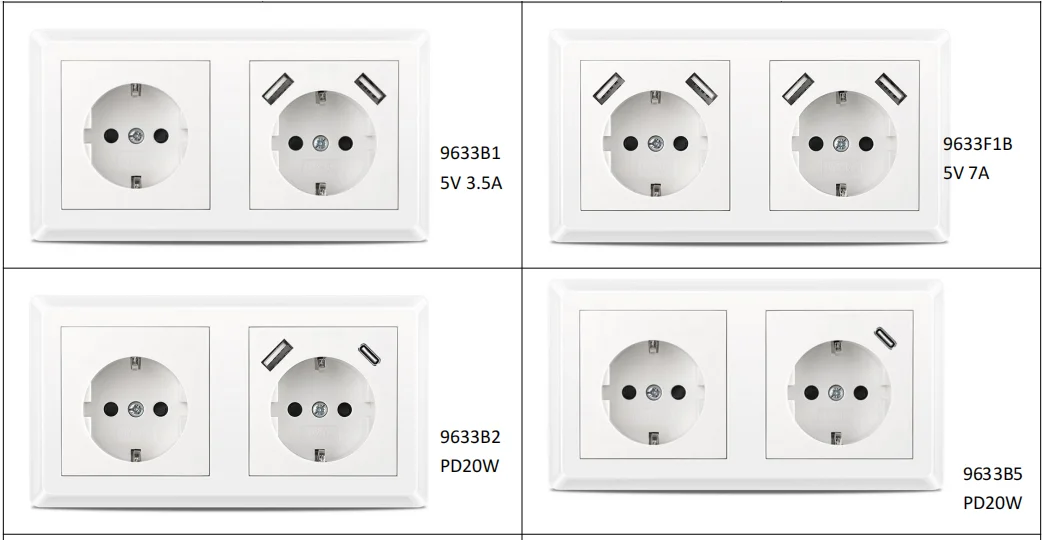 Swiss Standard Usb-A+type-C Power Outlet - 17W, 100000 Times