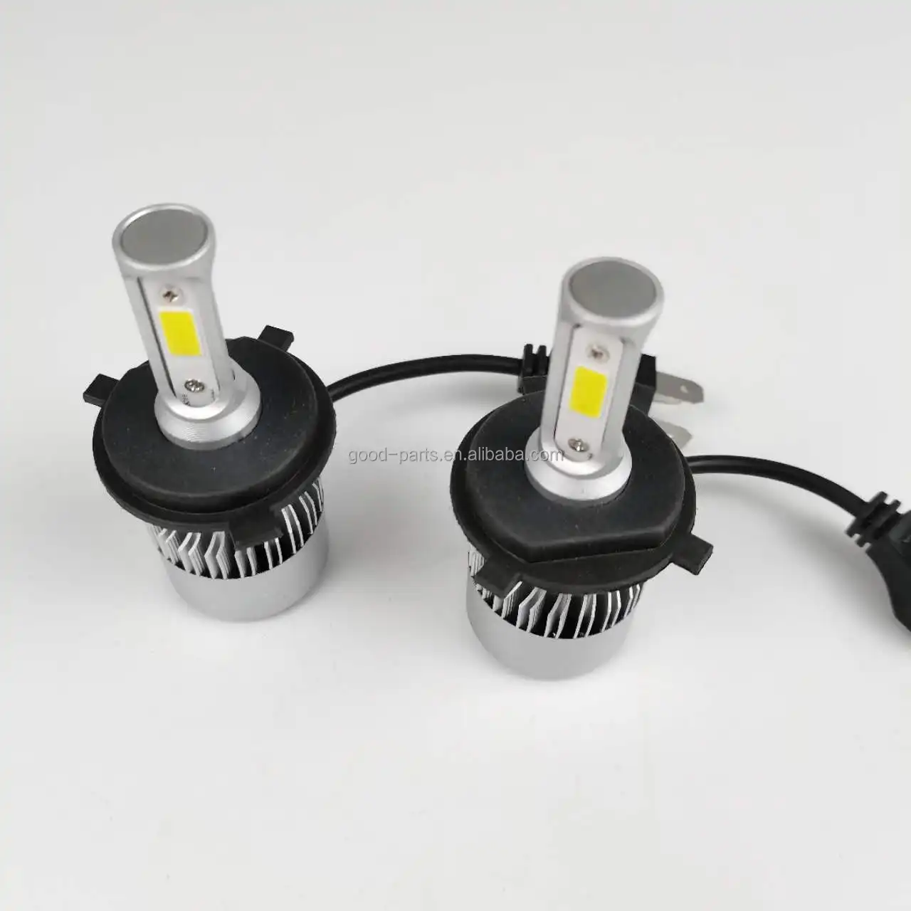 High Performance H4 36W 4000LM DC9-32V COB Chips 6000-6500K LED Light ...