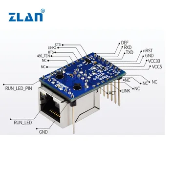 Rj45 Uart Super Module Integrated Ttl To Ethernet - Buy Ttl To Ethernet ...