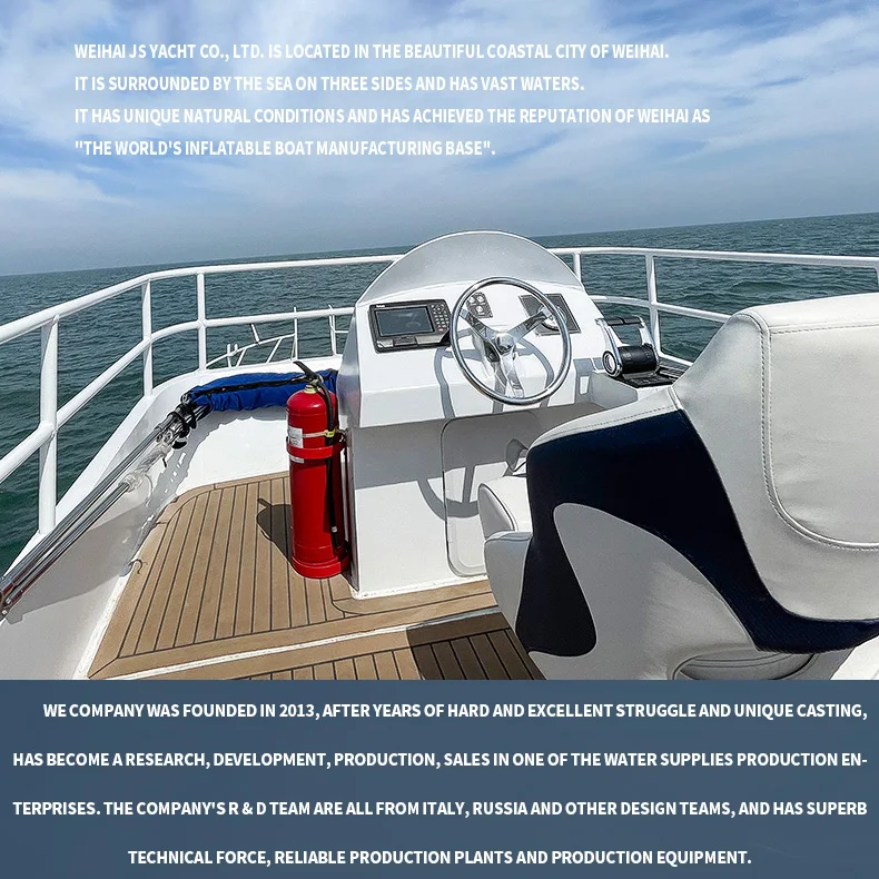 JS Yacht 43 Feet Magnesium Aluminum Alloy Luxury Yacht Boat