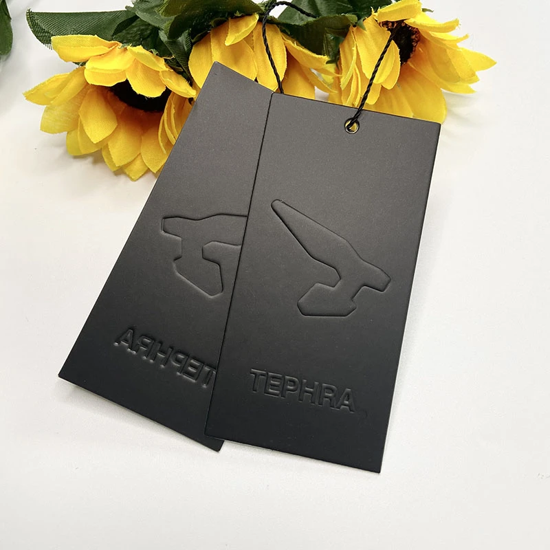 Custom Biodegradable Fashion Style Clothing Tag With Hang Tag String ...