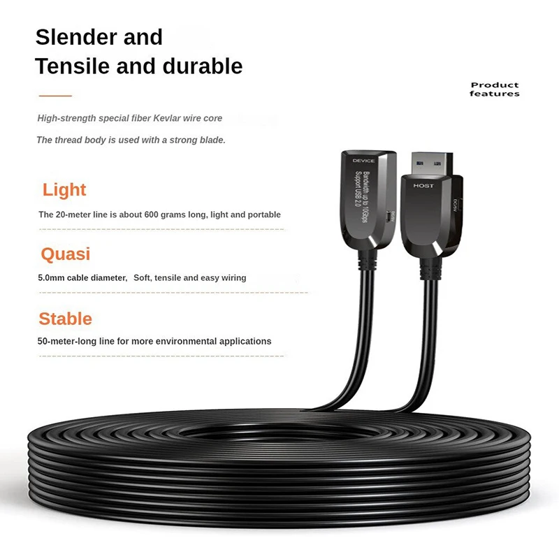 Fiber Optical USB 3.1 Cables - Reliable High-Speed Connections