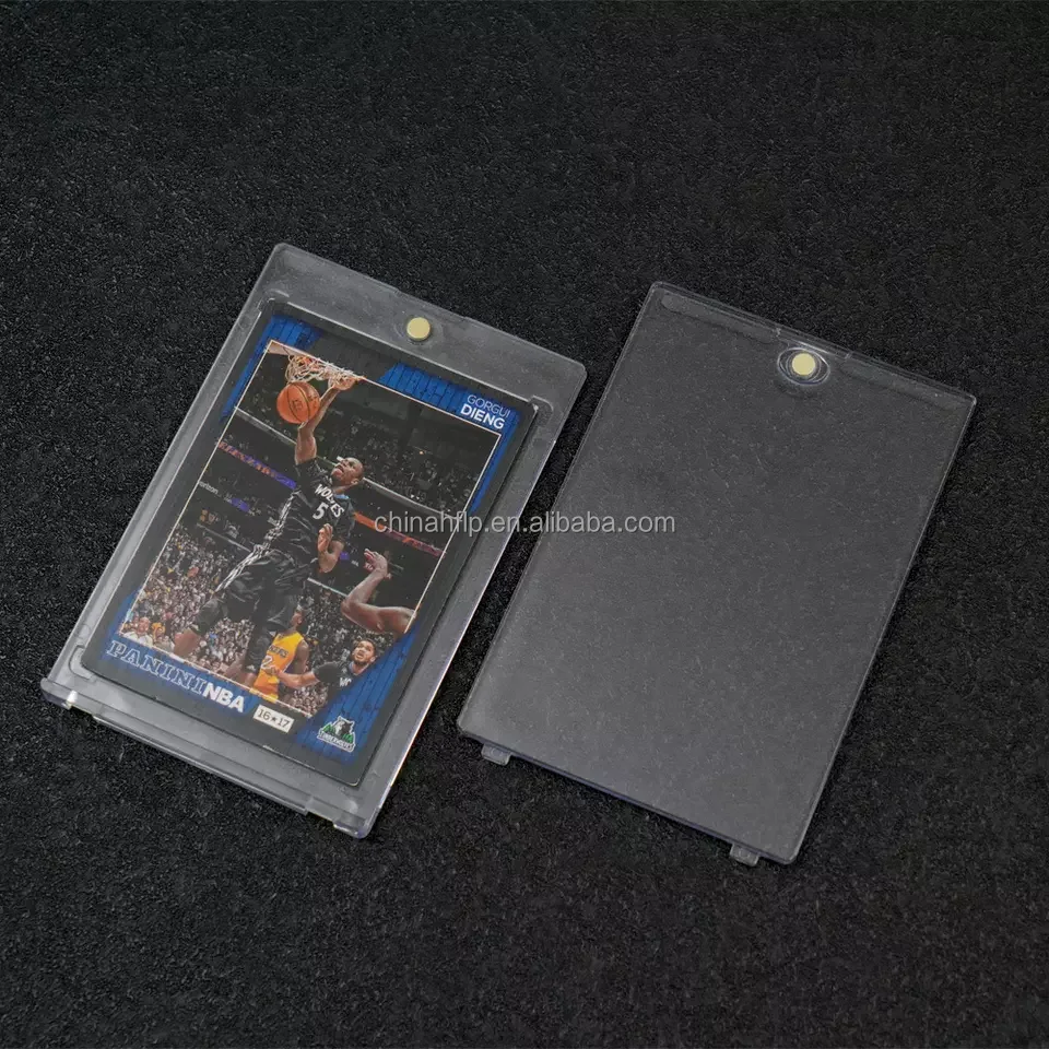 35pt Uv Protection One Touch Sports Cards Top Loader Jo-k-111 Magnetic ...