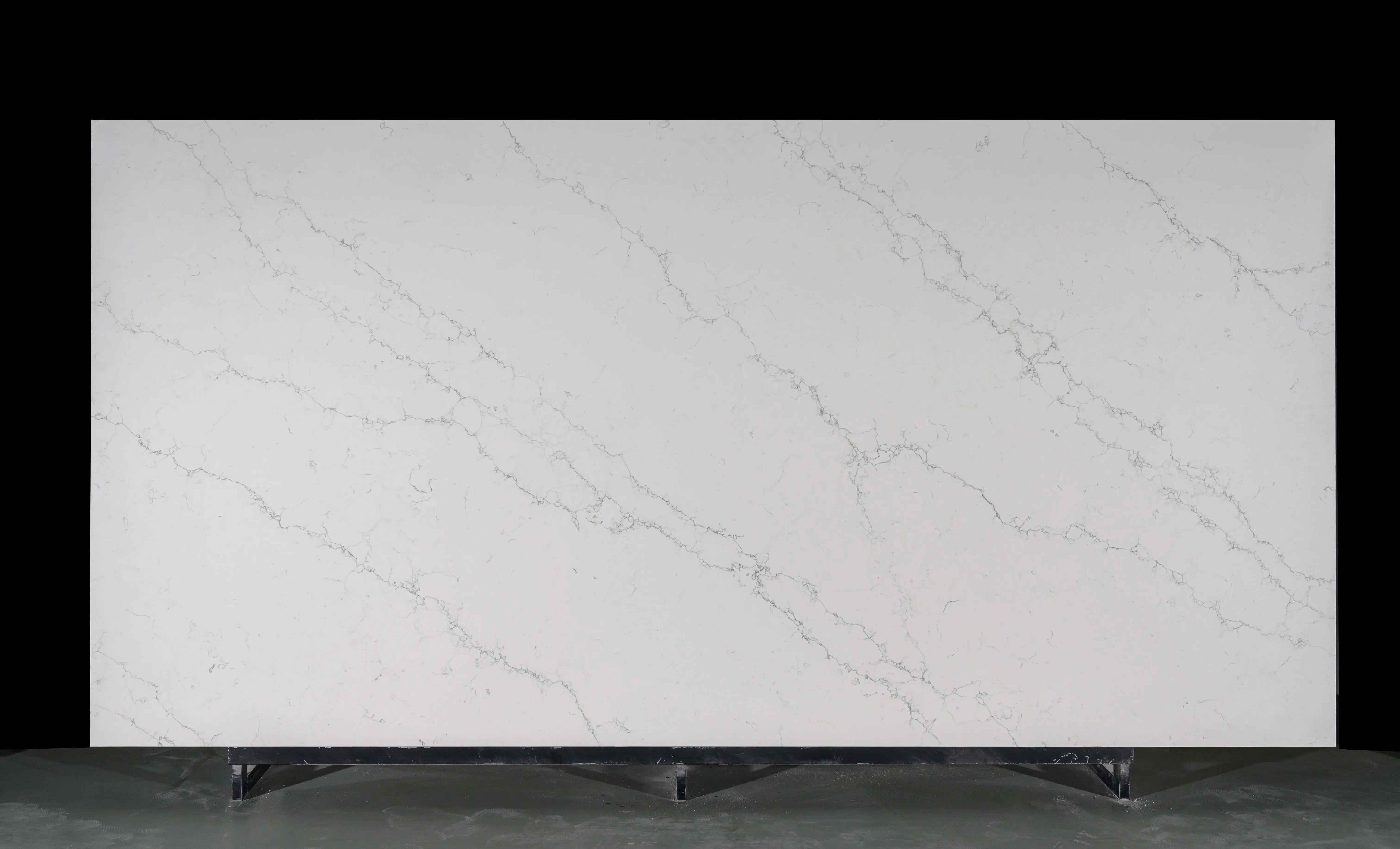 AAA Grade 001 Wall Cladding Calacatta White Classic Quartz Artificial ...