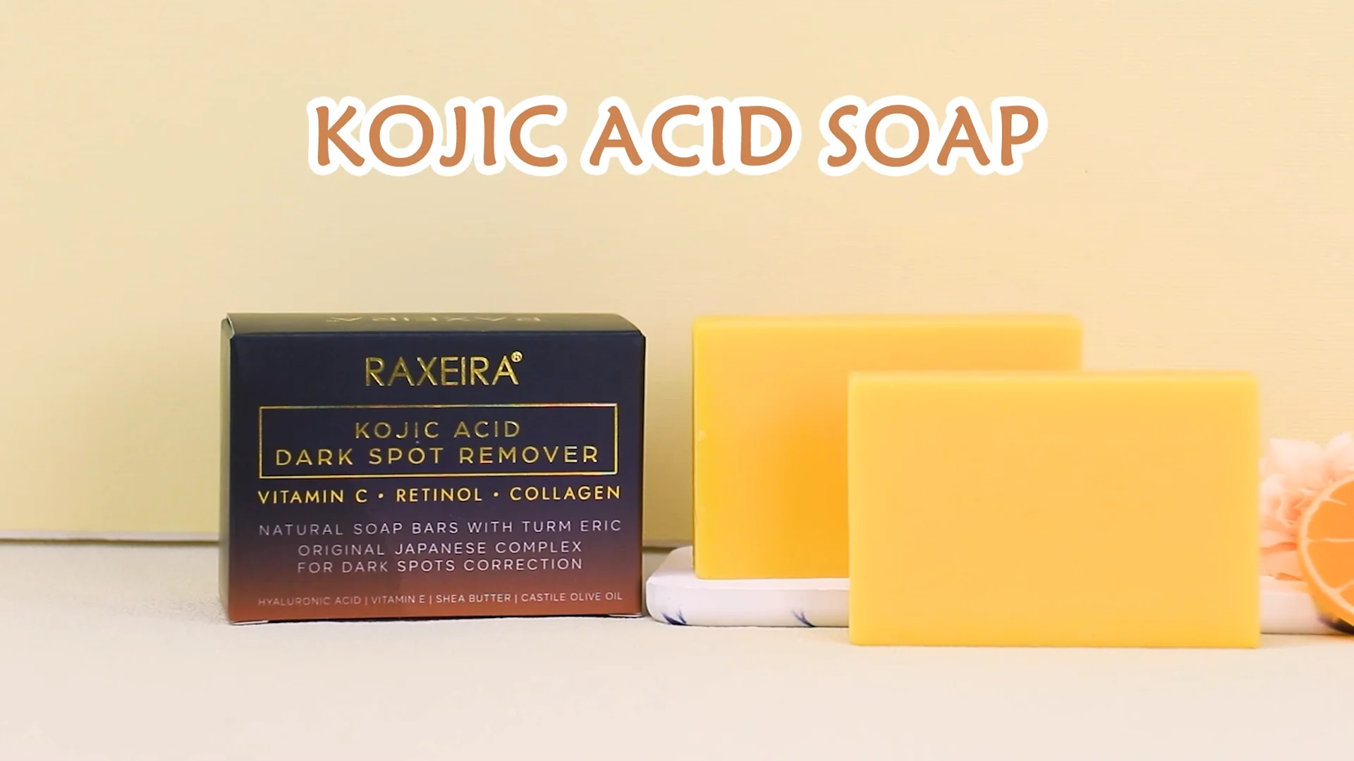 Oem Natural Organic Kojic Acid Face Soap Bath Toilet Soap Body ...