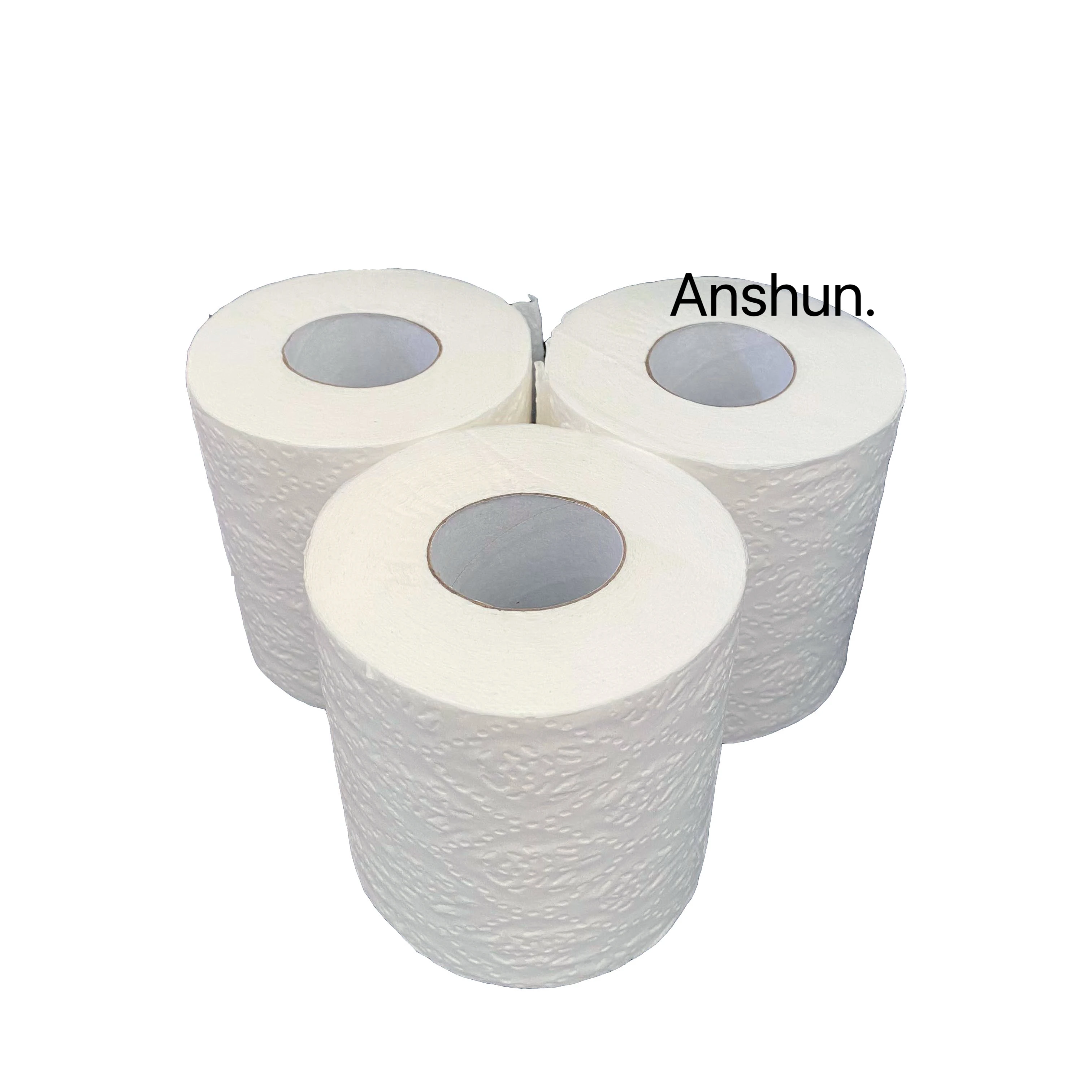 Custom Printed Toilet Tissue 1 Ply Virgin Wood Pulp Maxi Roll Hand ...