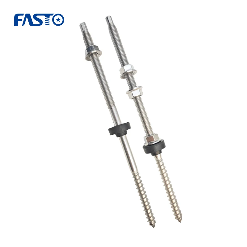 M8 M10 M12 Self-tapping Screw Double Headed Solar Panel Stainless ...