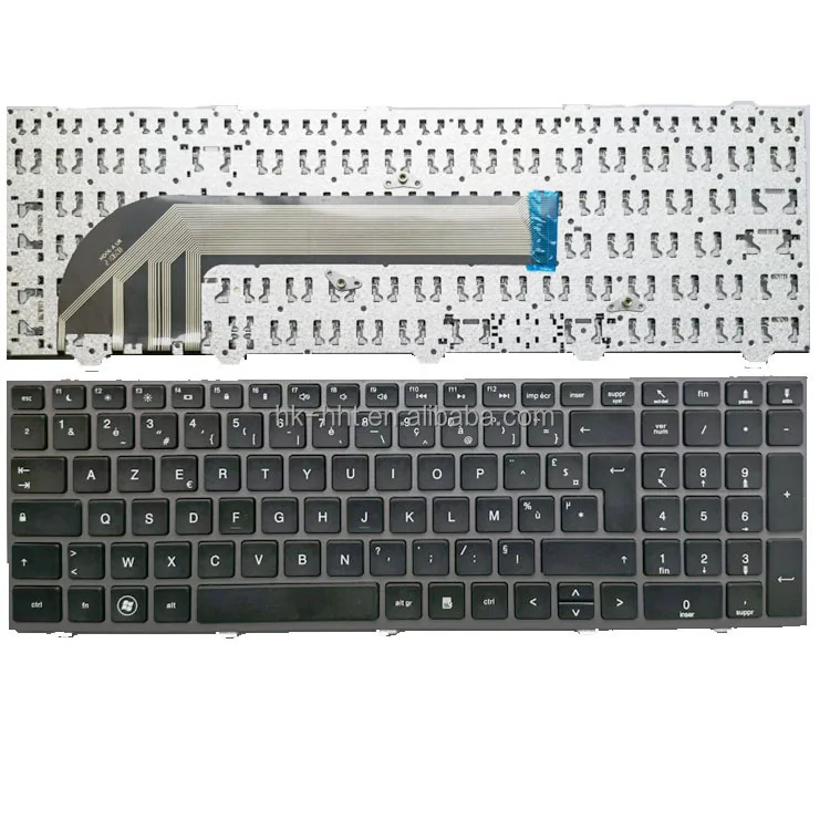 French Azerty Layout Laptop Internal Keyboard for HP ProBook 4540 4540S ...
