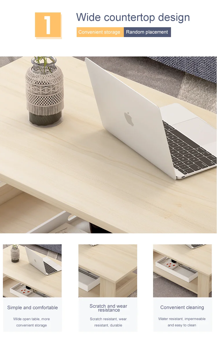 High Quality Movable Smart Coffee Table Simple Fashion Coffee Table ...