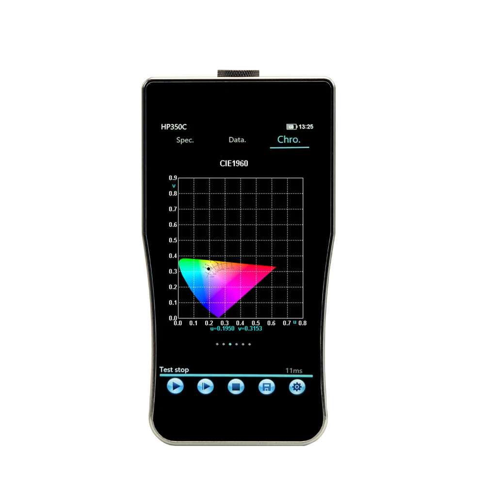 Hp350c Light Spectrum Analyzer 380-780nm Handheld Portable Cct Cri ...