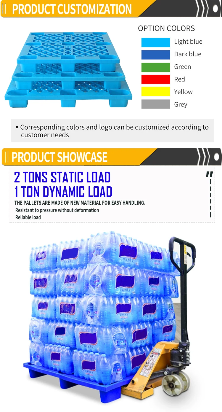 Modern Style Recycle Plastic Pallet 1000*900 Wholesale Euro Pallet ...