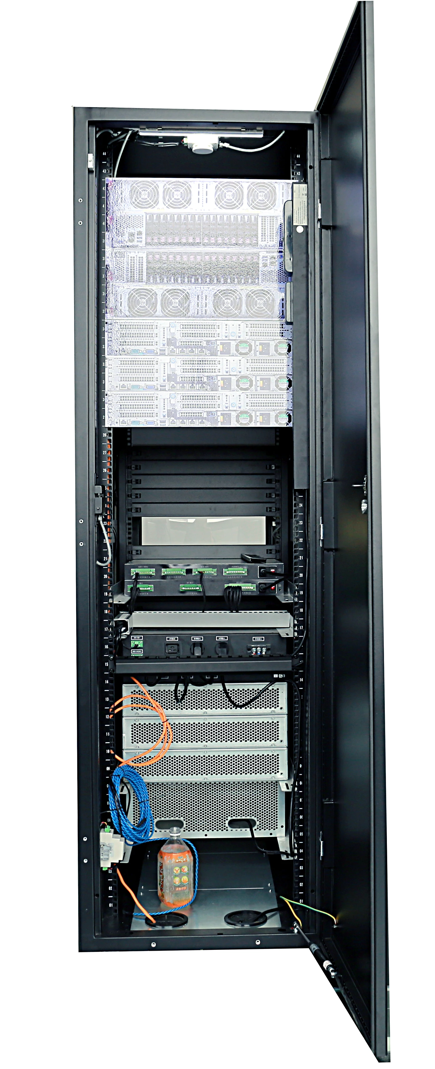 42U Server Rack - Cold Aisle Containment System for Data Centers