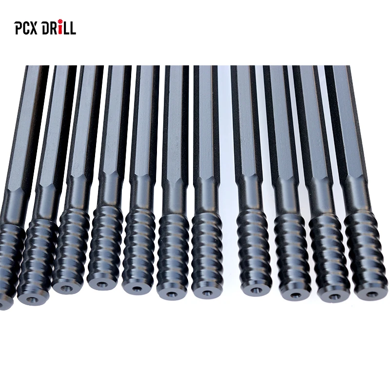 Mining Thread Drill Rod,Mm R32-hex25-r25 Thread Mining Rock Drill Rod ...