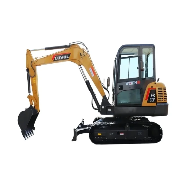 LOVOL 6ton Hydraulic Crawler Excavator FR60F - High Power