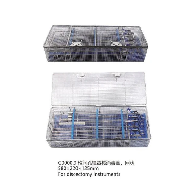 Stainless Steel Endoscope Sterilization Box Through Vertebral Foramen ...