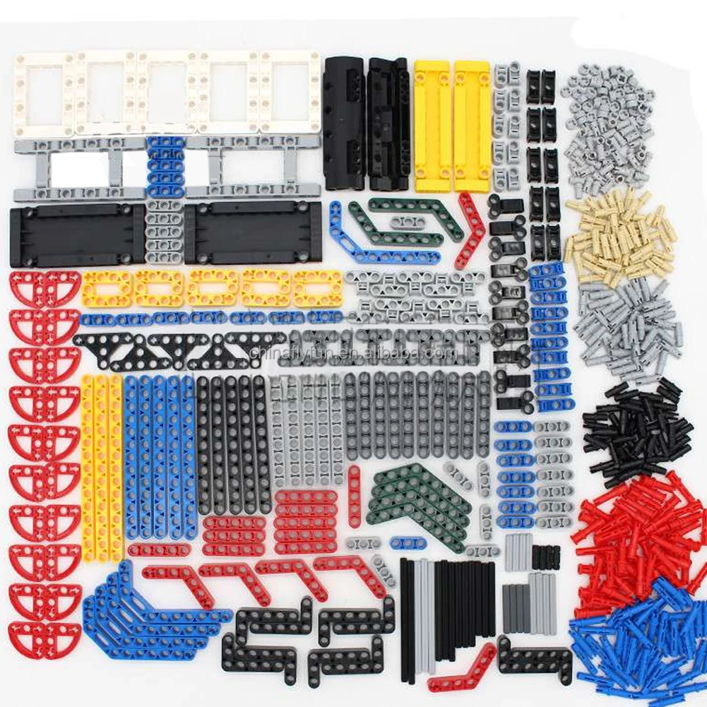 Diymall Moc Gears Axles Pins Connectors Assortment Pack Building Block ...