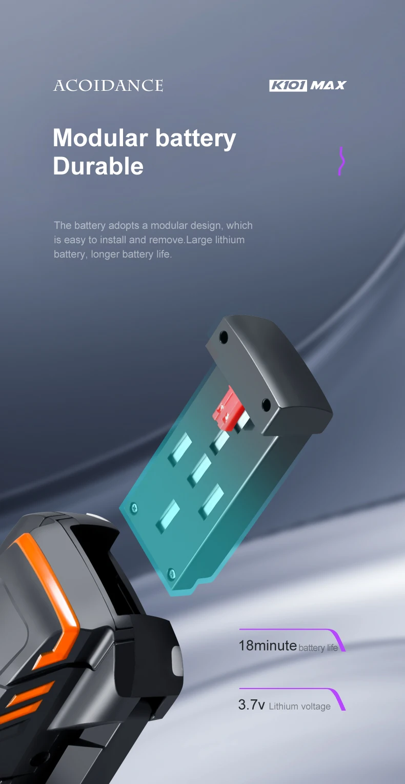 Wholesale K101 Max Drone 4k Hd Dual Camera Optical Flow Obstacle ...