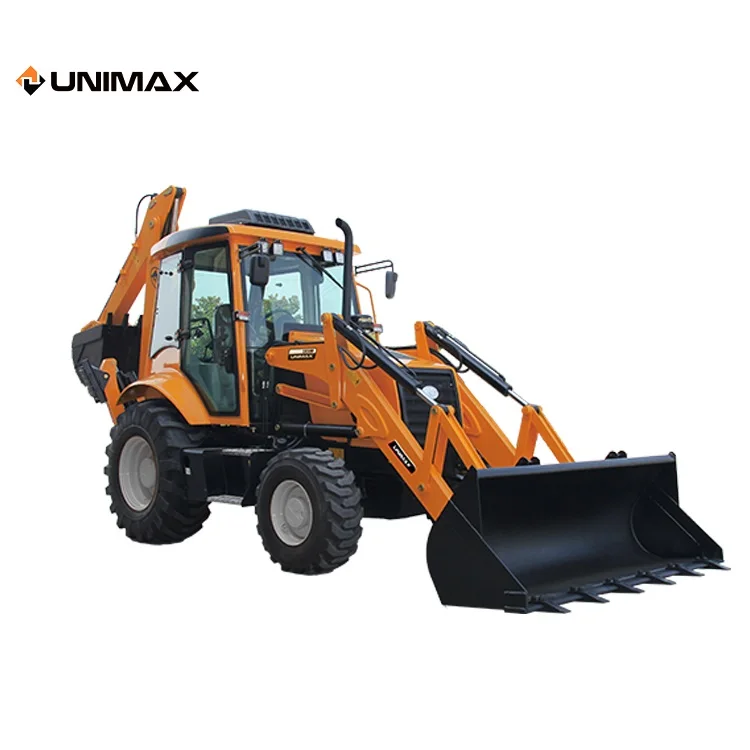 Retroexcavadora Mini Tractor Backhoe Loader With Wheel Backhoe And ...