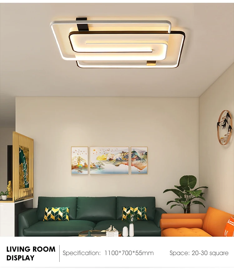 Indoor LED Panel Lighting - Smart Ceiling Lights for Home