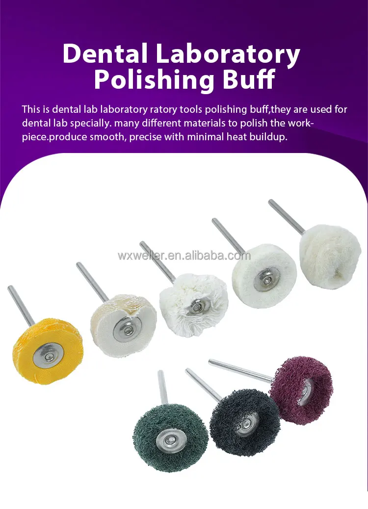 Dental Lab Equipment Dentistry Odontologia Polishing Brush Wheel Rotary ...